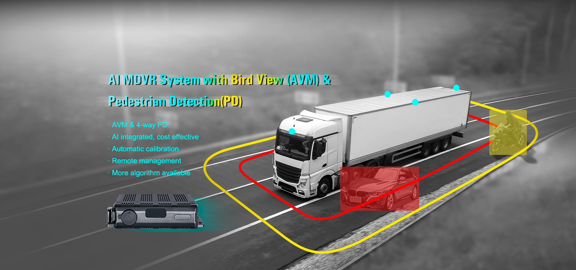 Enhancing Road Safety with Seamless Bird's Eye 360 Truck Camera Systems ...
